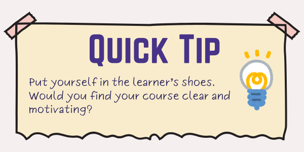 Lesson 2: Why Course Design Matters in Online Learning - Evergreen ...